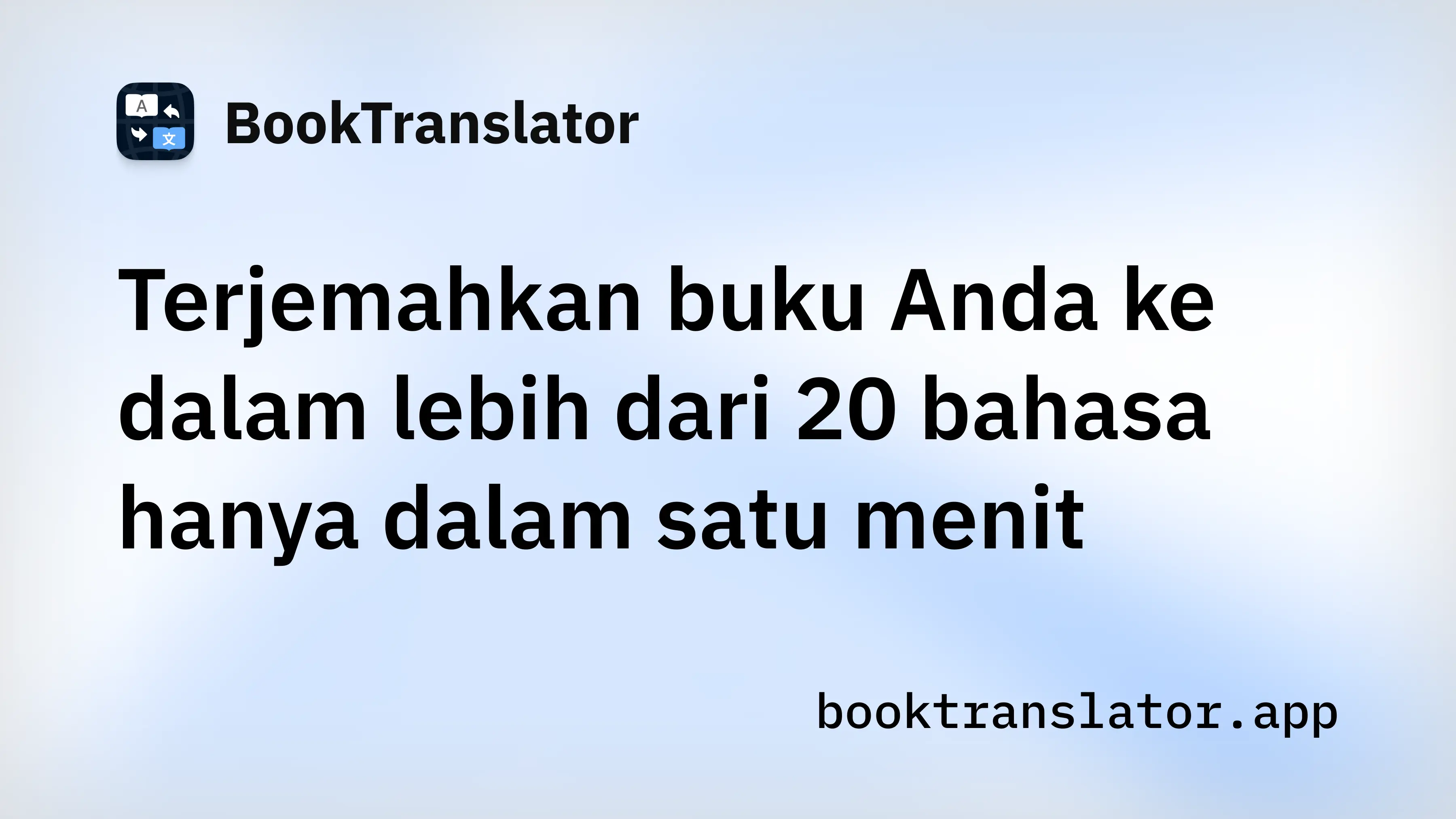 Book Translator - Alat Terjemahan Buku EPUB/PDF Daring